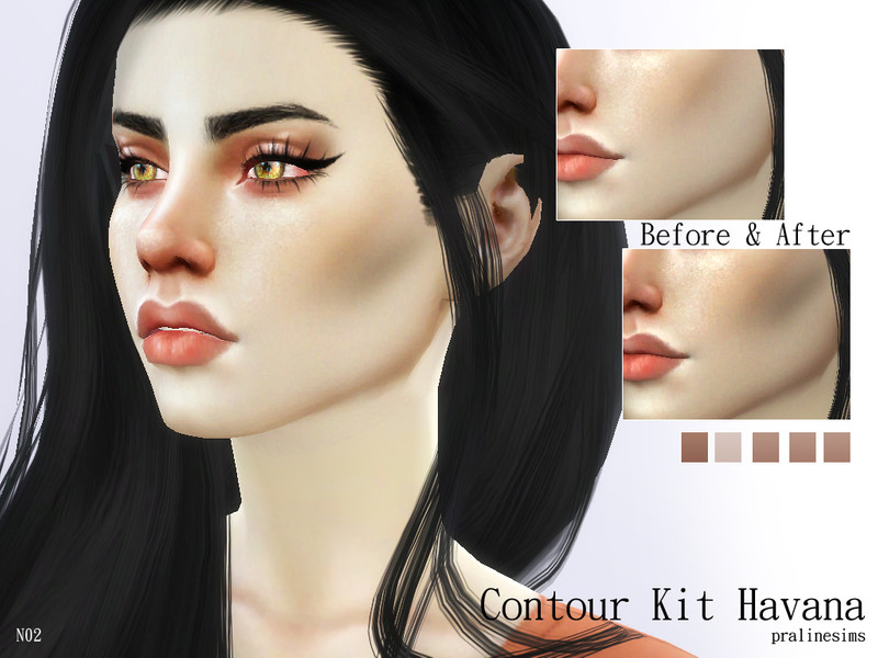 Pralinesims' Contour Kit Havana N02