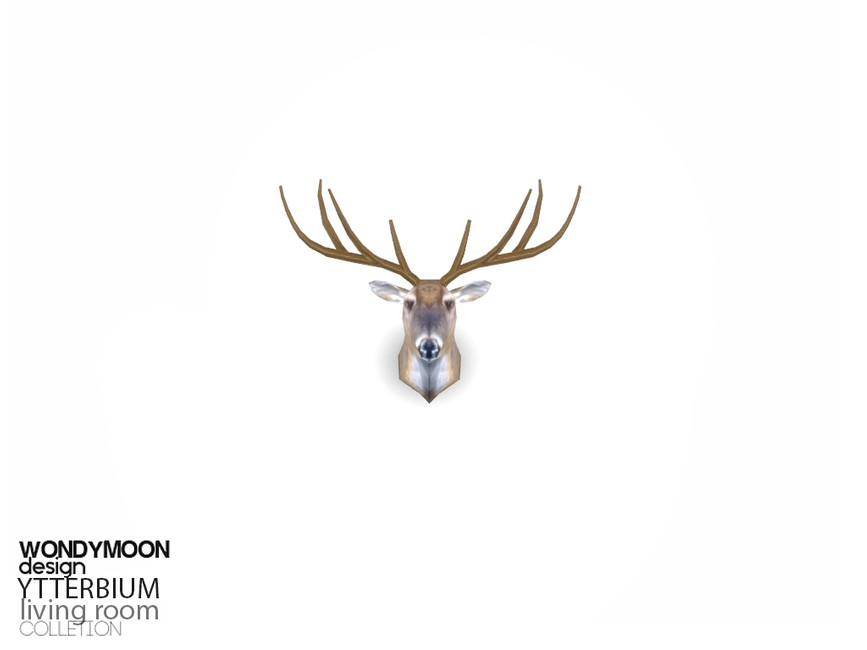 The Sims Resource - Ytterbium Deer Head