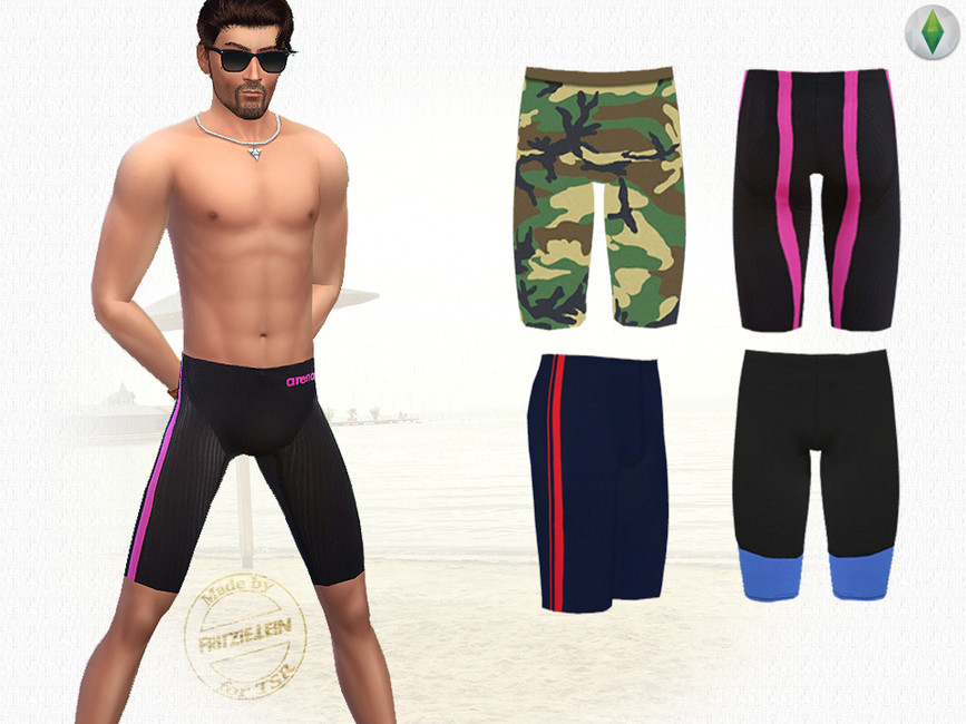 The Sims Resource - Jammer Swimsuit