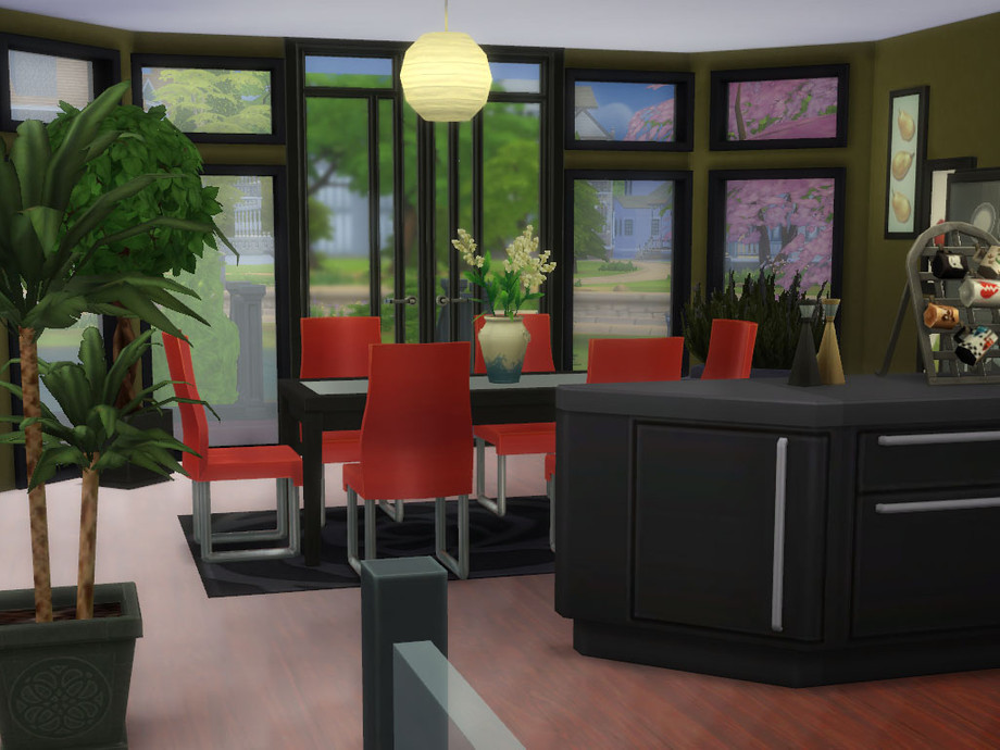 The Sims Resource | Modern Art Deco House
