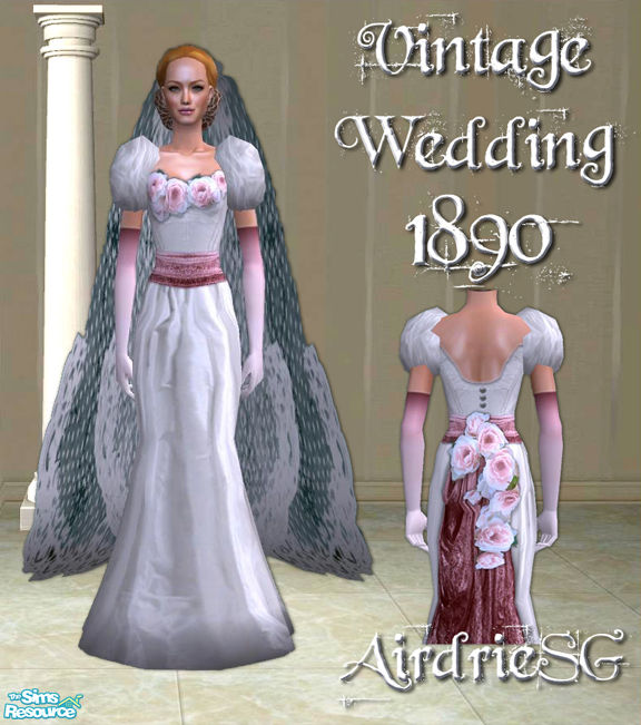The Sims Resource | Vintage Wedding: 1890