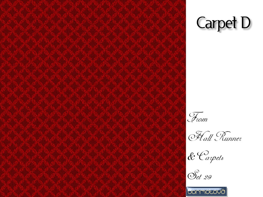 The Sims Resource - Hall Runner & Carpet Set 29