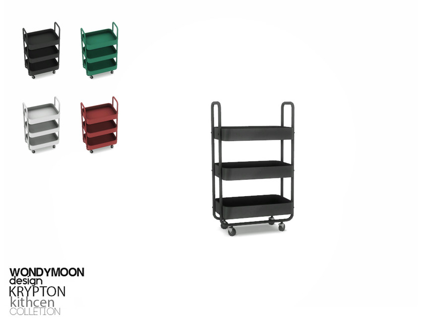 The Sims Resource - Krypton Kithcen Cart