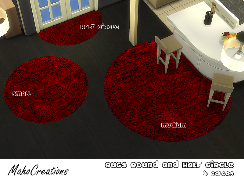 The Sims Resource | Half Circle Rug