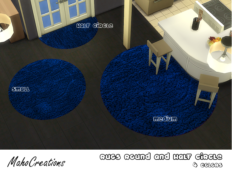 The Sims Resource | Small Round Rug