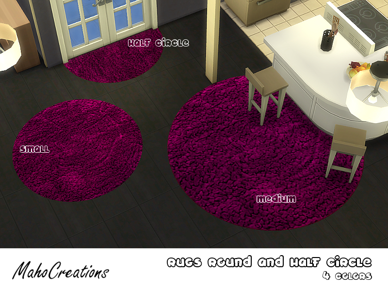 The Sims Resource | Small Round Rug