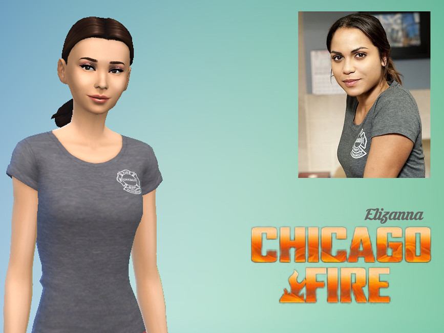 The Sims Resource - Chicago Fire paramedic shirt