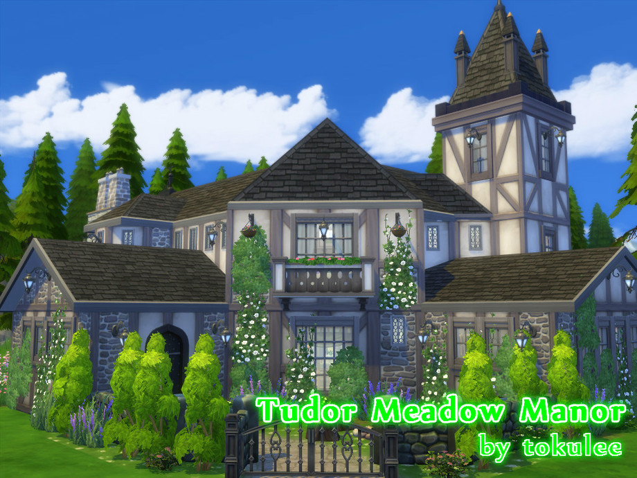 The Sims Resource | Tudor Meadow Manor