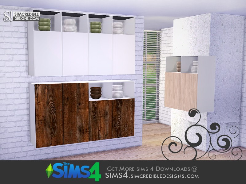The Sims Resource - Nuance Cabinet Niches