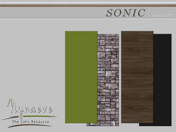 The Sims Resource | Sonic Reflective Wall Tiles (tile)