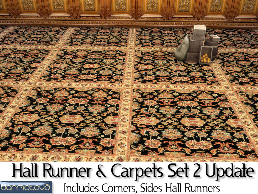 The Sims Resource - Part 1 Hall Runner & Carpet Set 2 Update
