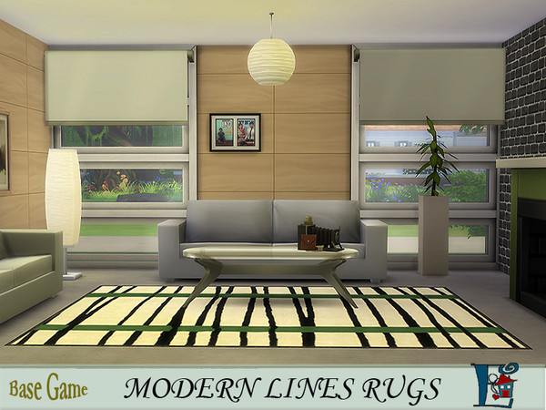 The Sims Resource | Green rug