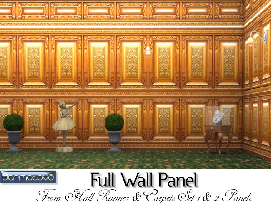 The Sims Resource - Full Wall Panel HR1