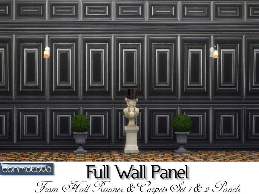 The Sims Resource - Full Wall Panel HR2