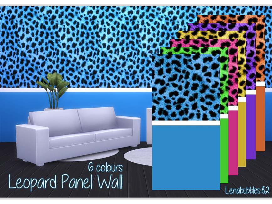 The Sims Resource - Leopard Print Walls