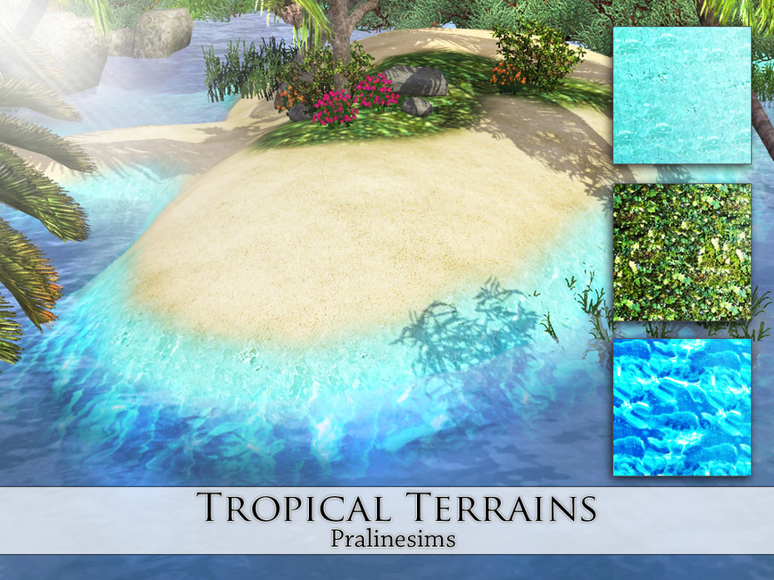 The Sims Resource - Tropical Terrains
