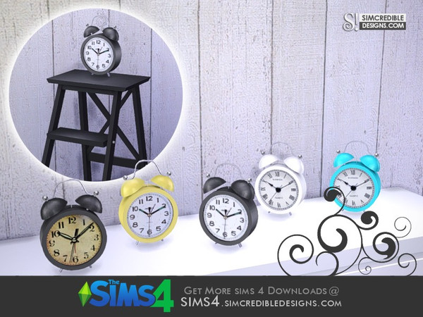 The Sims Resource - Young way table clock