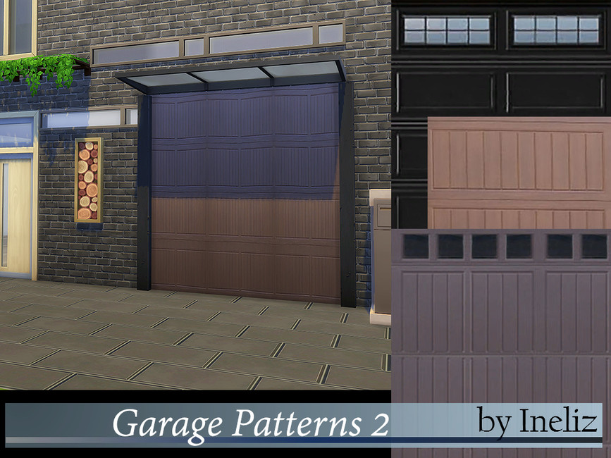 The Sims Resource - Garage Patterns 2