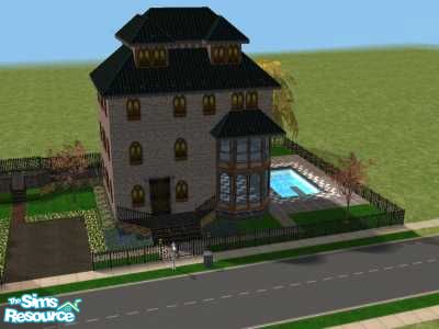 The Sims Resource | Gothic Mansion