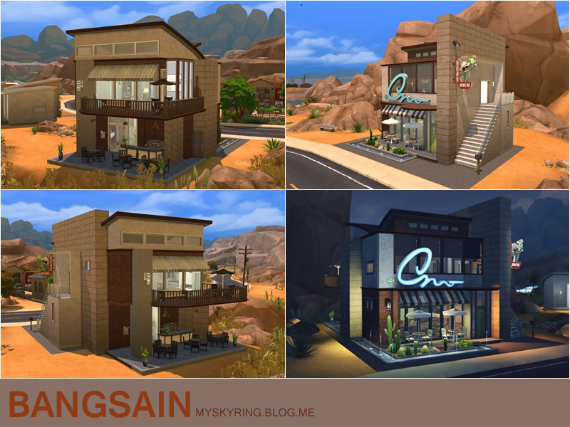 The Sims Resource | 010 Small Restaurant House