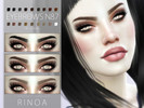 Pralinesims' Eyebrow Pack N12