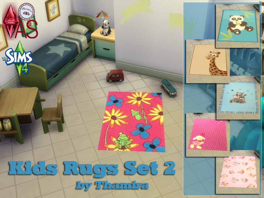 The Sims Resource - Kids Rugs Set 2
