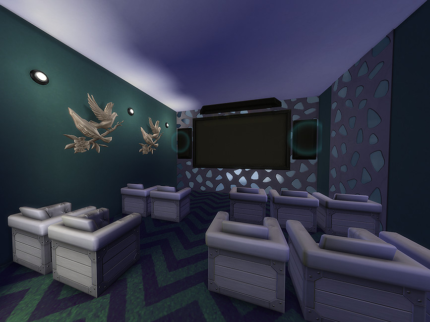 The Sims Resource - Kozier Movie Theatre