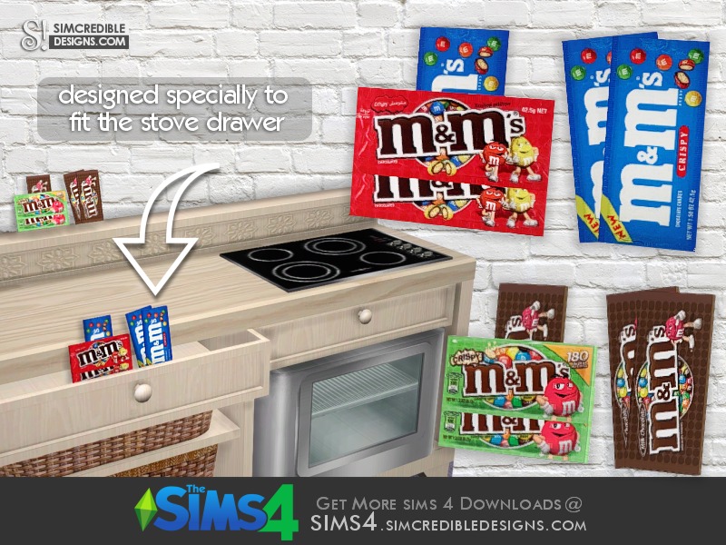 The Sims Resource - Young Way Goodies - M&M's (MMs)