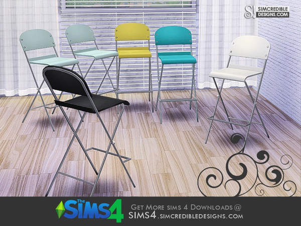 SIMcredible!'s Young Way Kitchen - stool