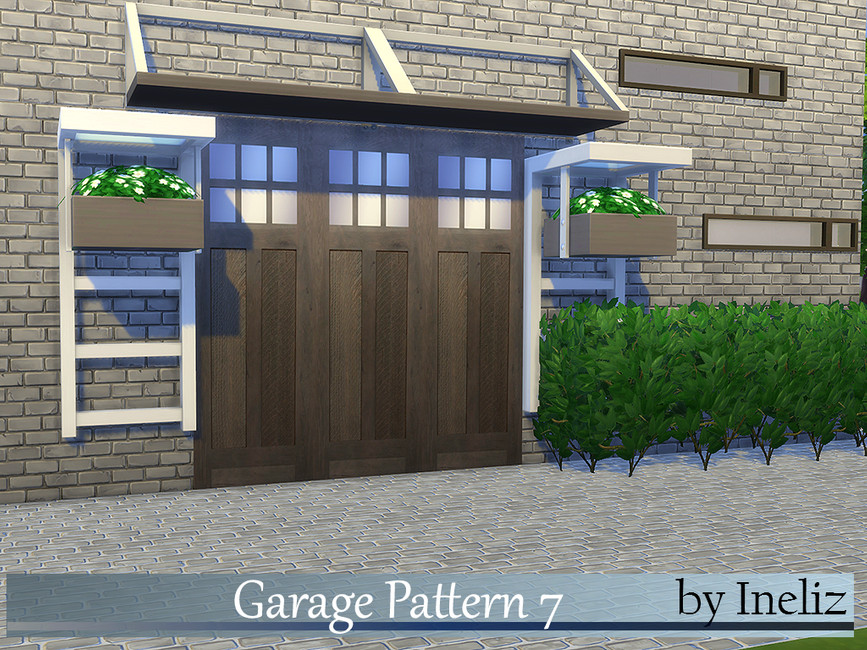 The Sims Resource - Garage Pattern 7