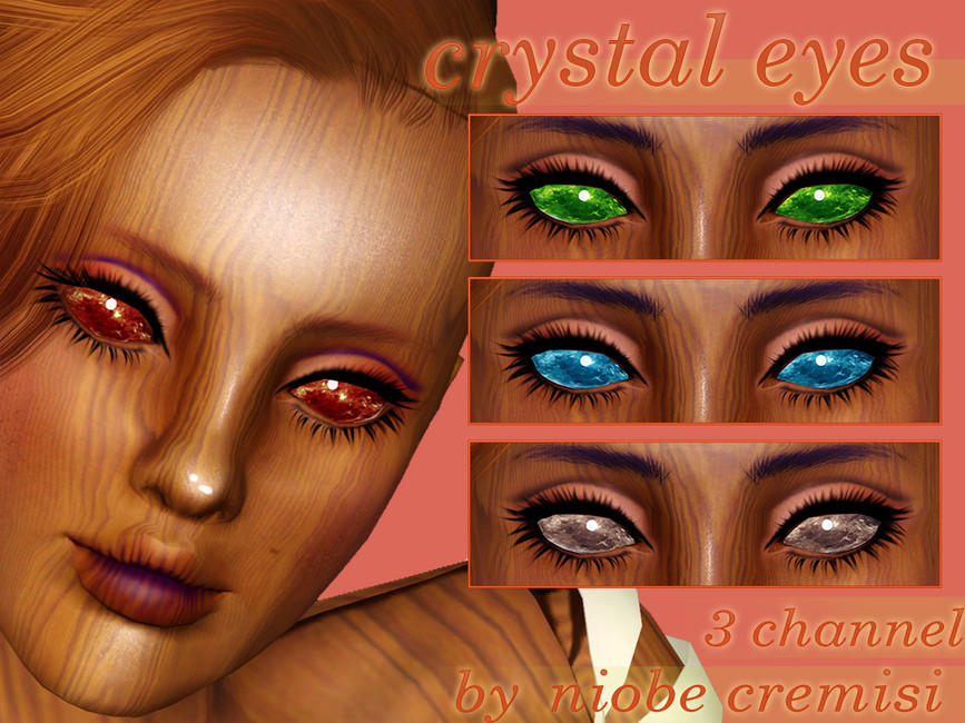 The Sims Resource - crystal eyes by niobe cremisi