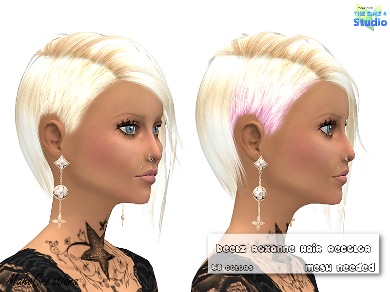 The Sims Resource | BLZ Roxanne Hair Recolor - mesh needed