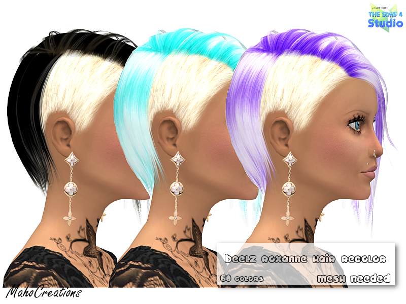 The Sims Resource | BLZ Roxanne Hair Recolor - mesh needed