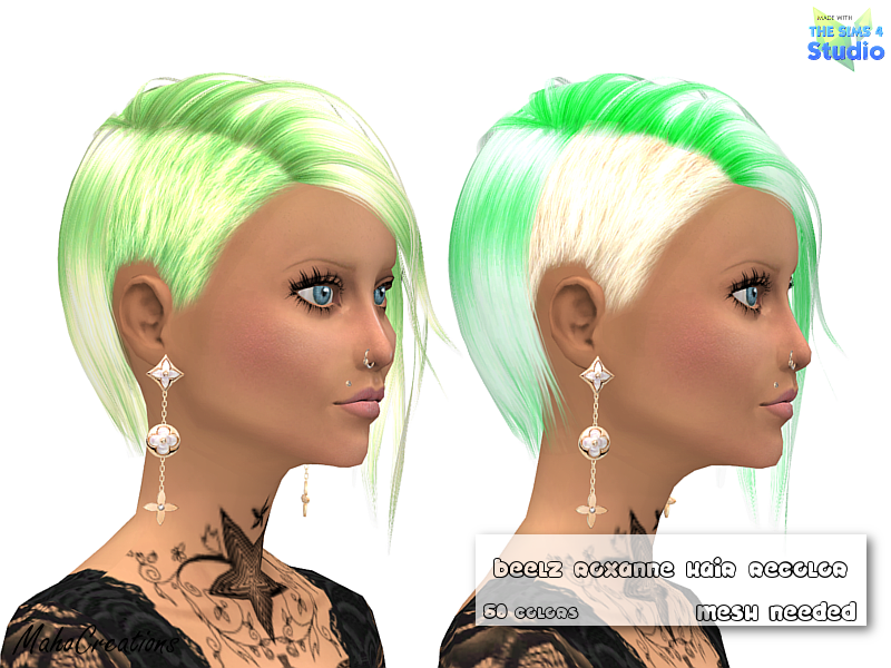 The Sims Resource | BLZ Roxanne Hair Recolor - mesh needed