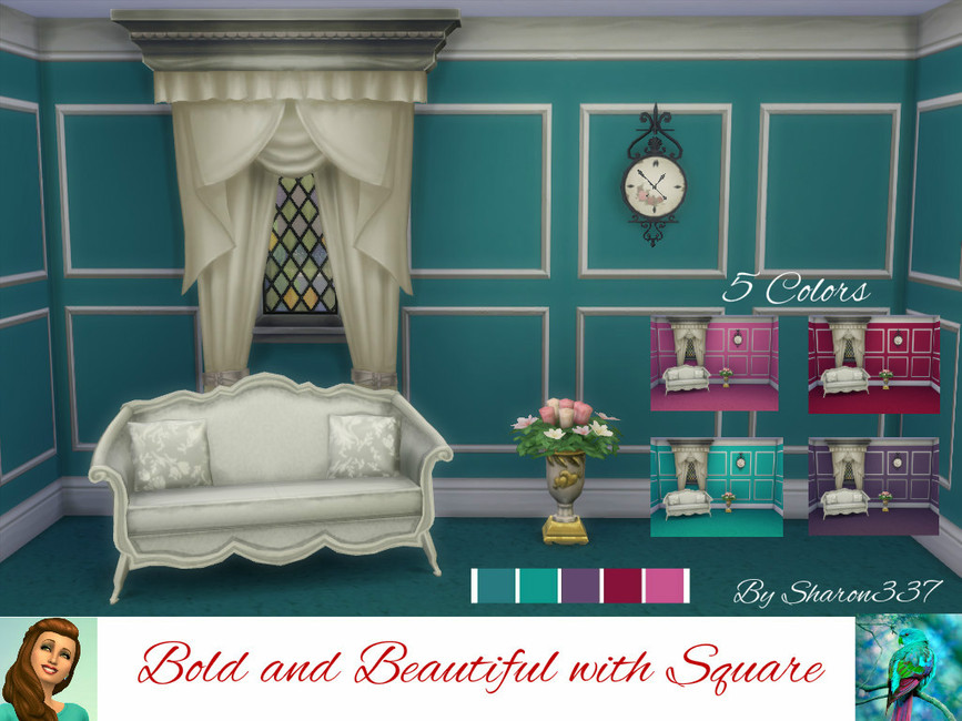 The Sims Resource - Bold and Beautiful with Square