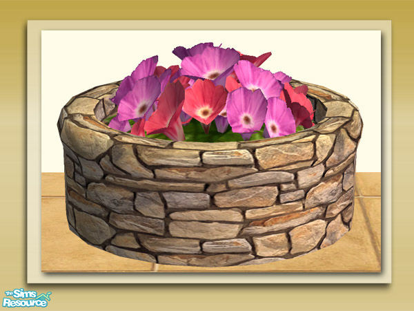 The Sims Resource - Flower Planter Flower 02