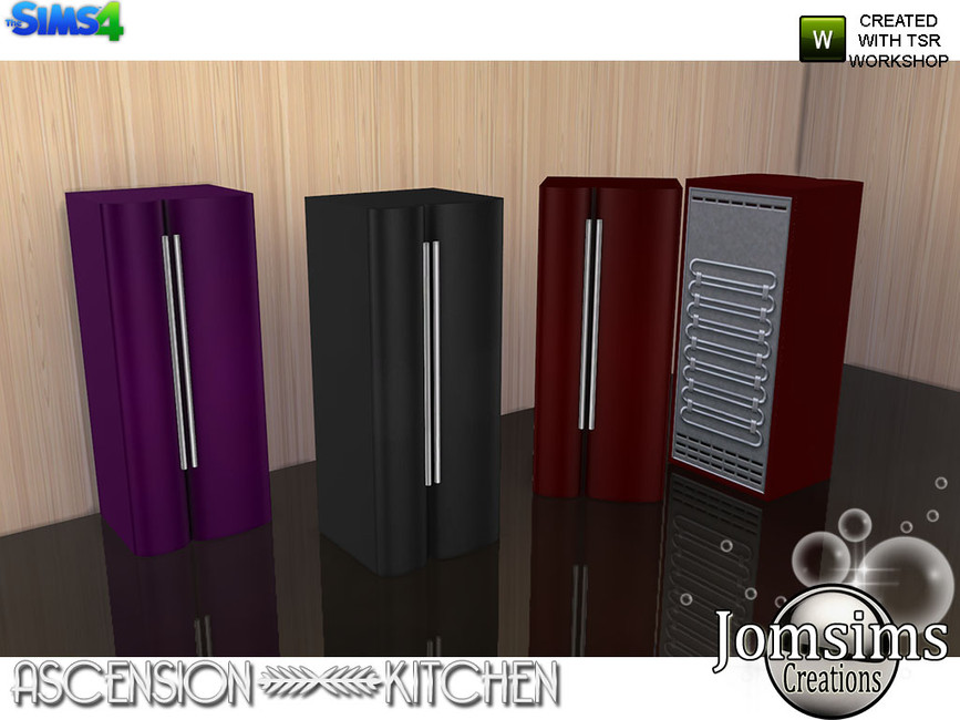 The Sims Resource - modern ascension refrigerator