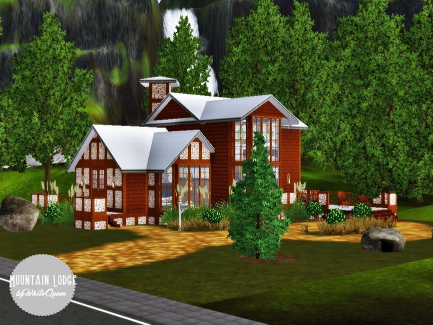 The Sims Resource - Mountain Lodge