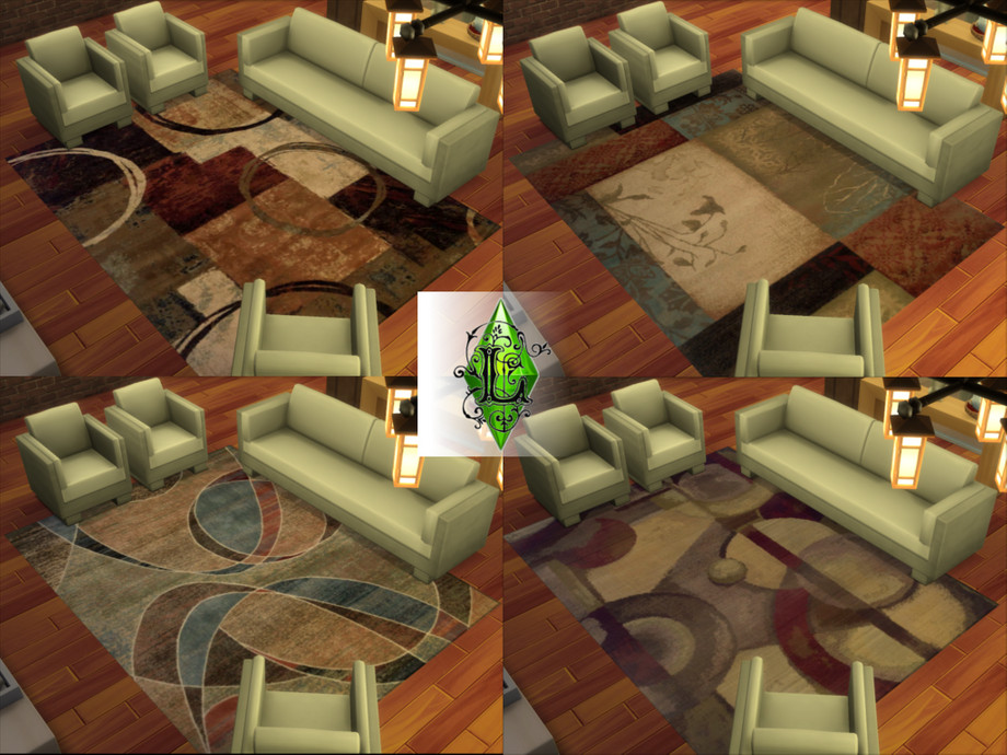 The Sims Resource | Autumn Rugs