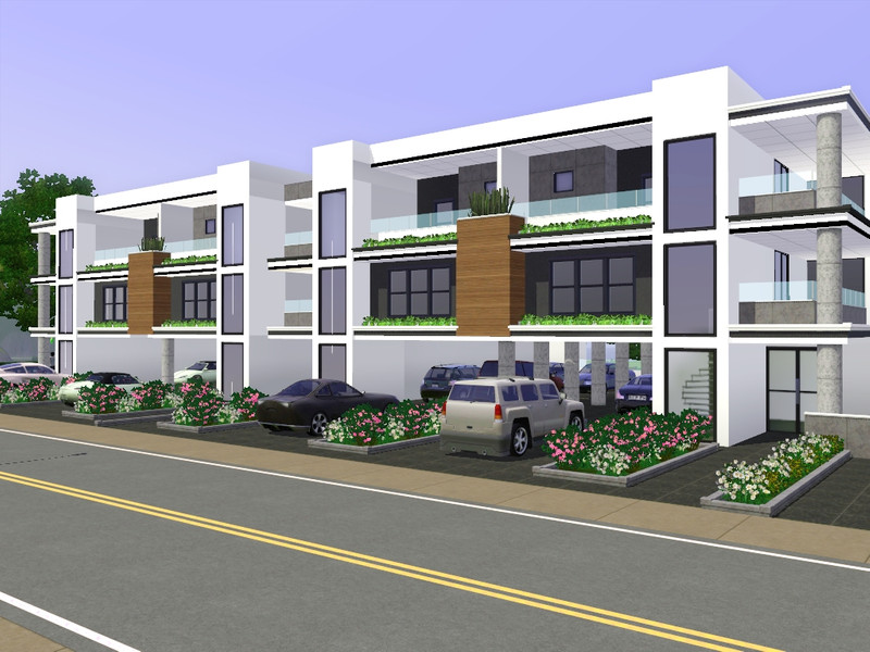 gabi89's Modern Row Houses