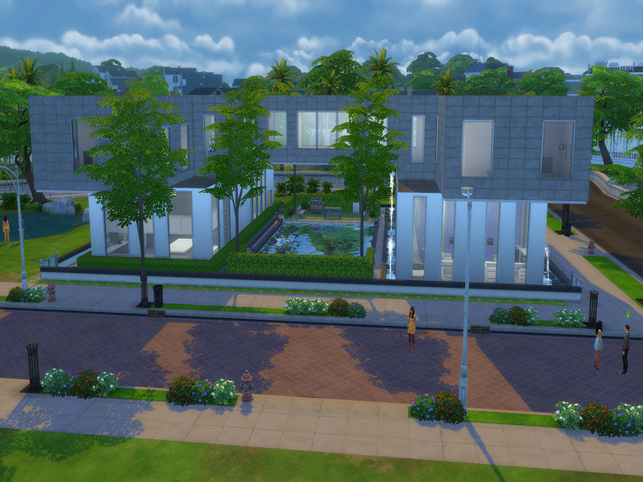 The Sims Resource | B&W House