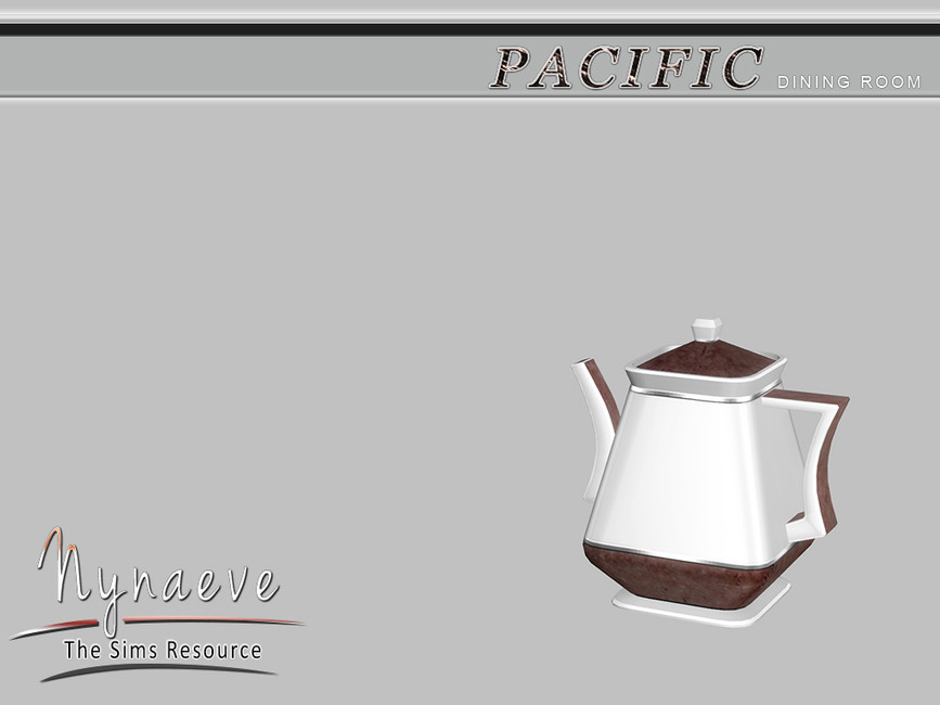 The Sims Resource - Pacific Heights Teapot