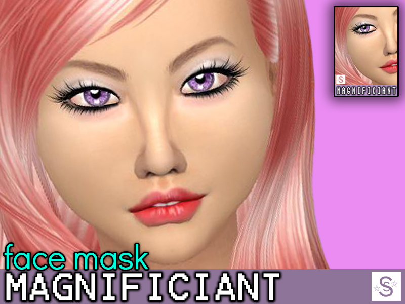The Sims Resource | MAGNIFICIANT face mask