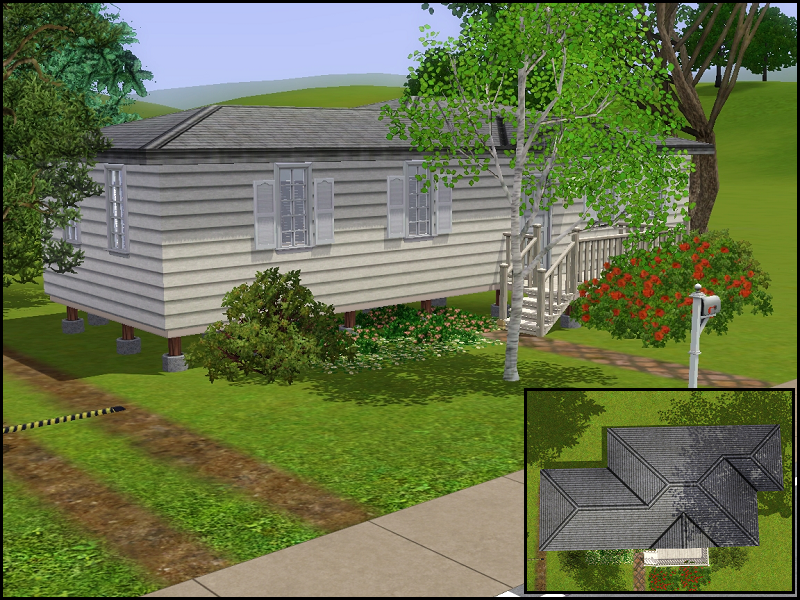 The Sims Resource | Double-Wide Trailer