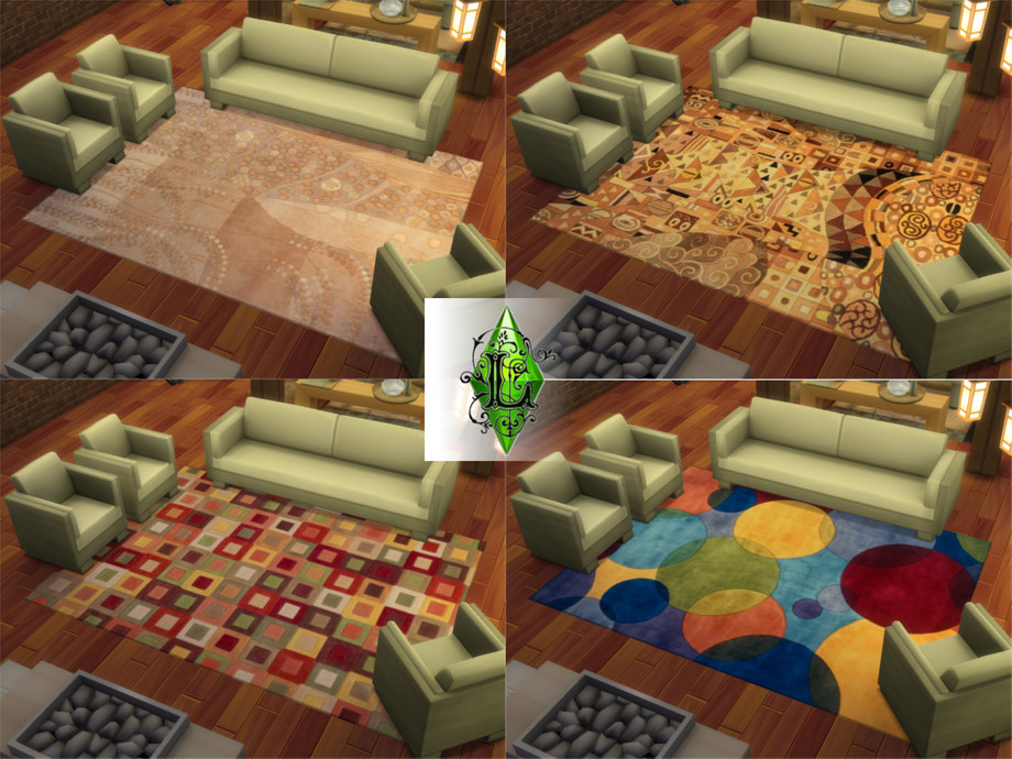 The Sims Resource | Summer Rugs