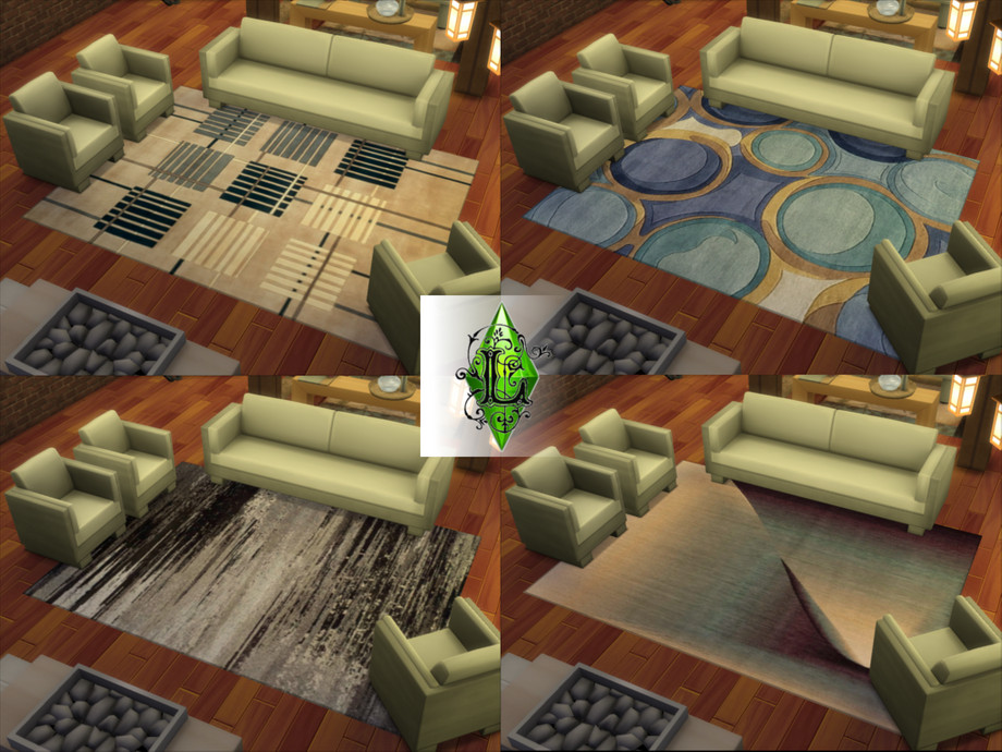 The Sims Resource | Winter Rugs