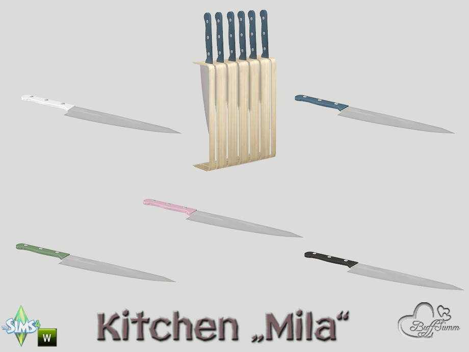 The Sims Resource | Kitchen Utensils Mila Knife