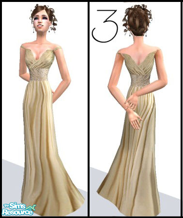 The Sims Resource - 10 Elegant Prom Dresses - 3