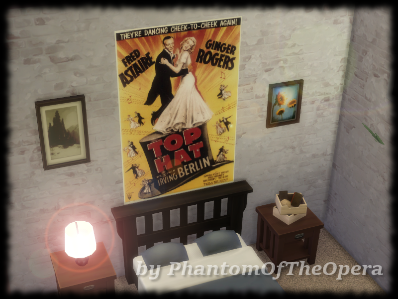 The Sims Resource | Vintage Movie Posters Set