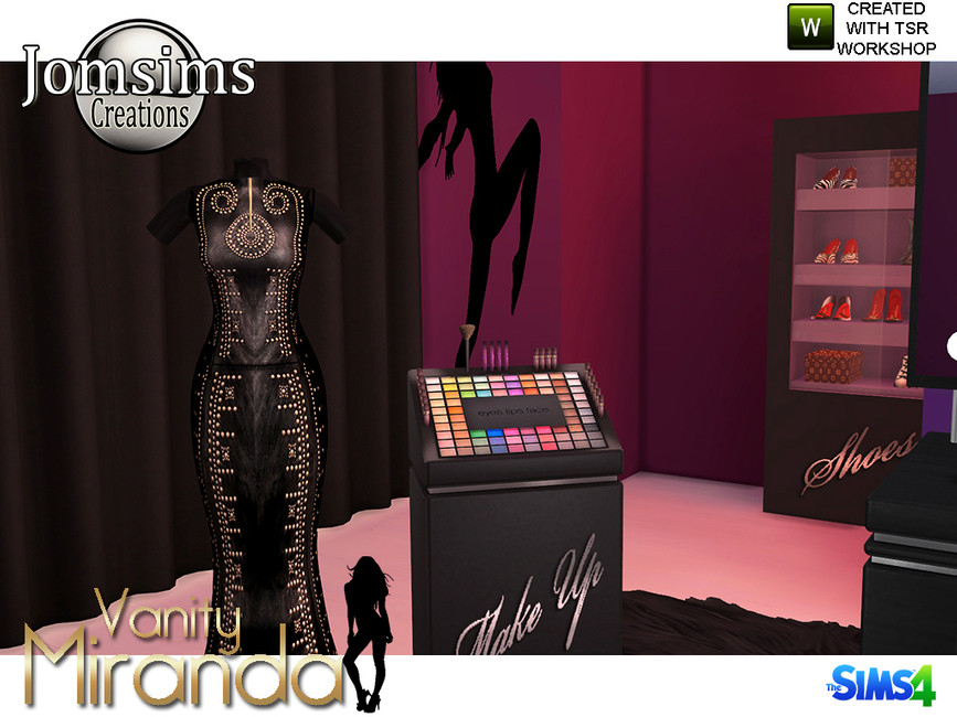 The Sims Resource - miranda vanity Beauty set